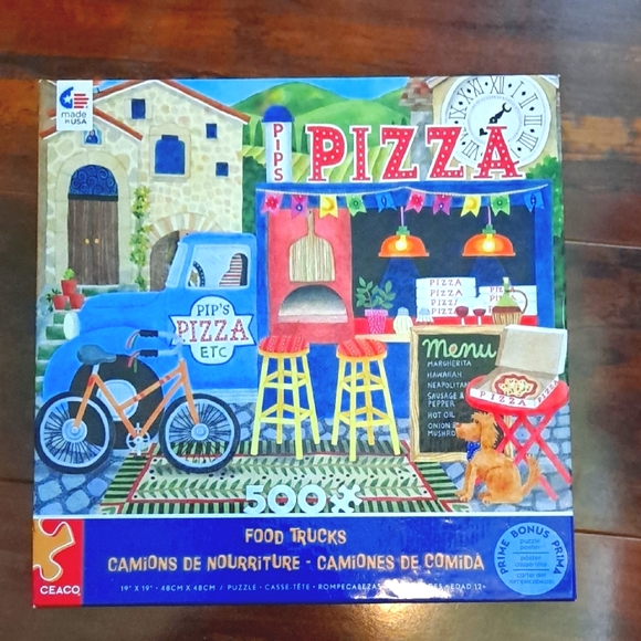 ceaco | Games | Ceaco Pips Pizza 50 Piece Puzzle | Poshmark